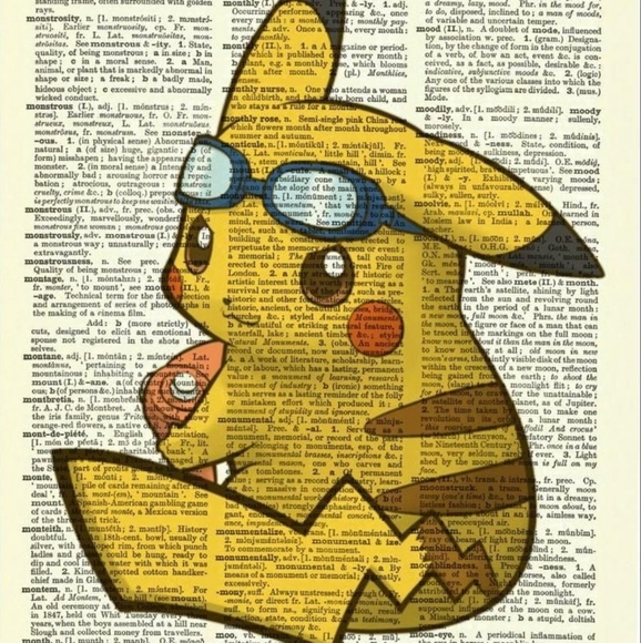 Other | Pokemon Dictionary Book Page Art | Poshmark